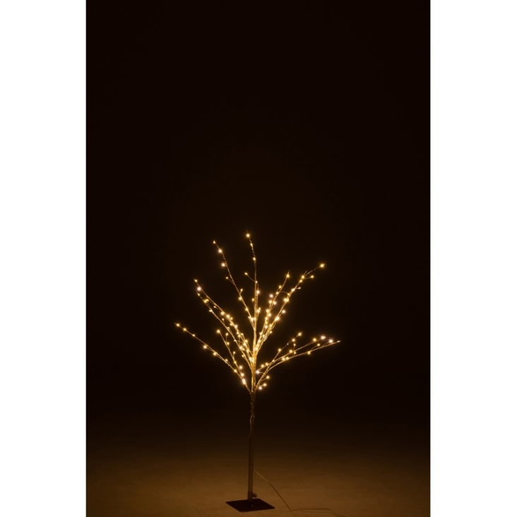 Árbol desnudo de metal dorado de 51x51x99 cm | Maisons du Monde