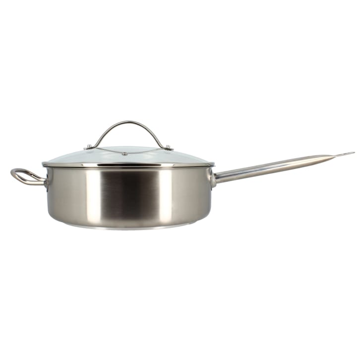 Sauteuse professionnelle en inox 28cm - tous feux Professionnel ...