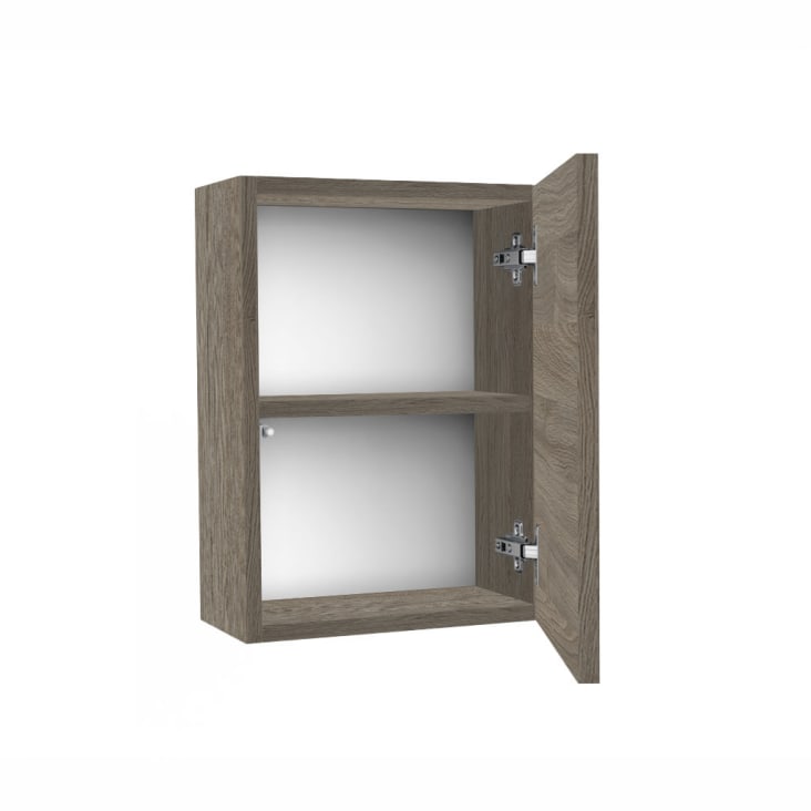 Mueble alto en melamina roble fresno Aurora | Maisons du Monde