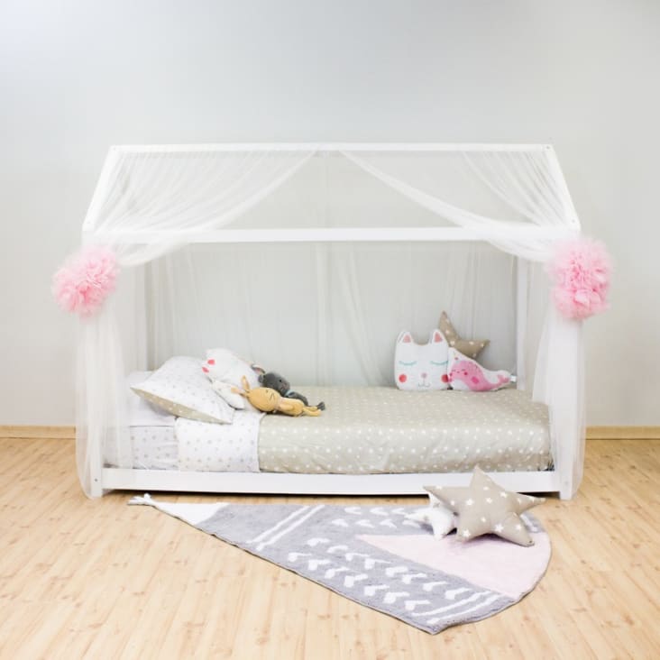 Dosel para swayer y montessori tul blanco 200x167cm | Maisons du Monde