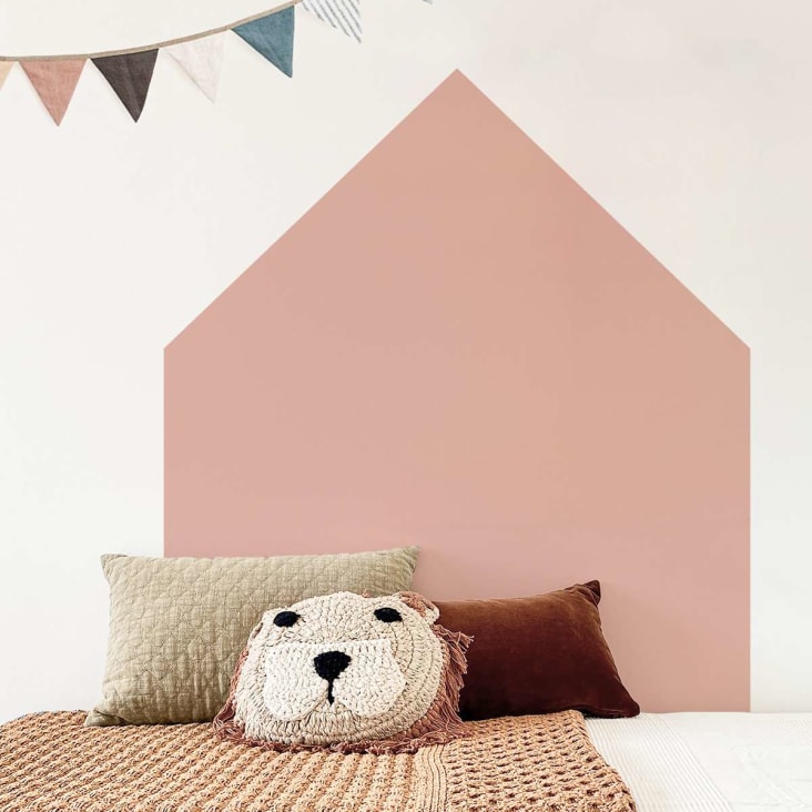 Sticker adesivo in vinile casa rosa Home | Maisons du Monde