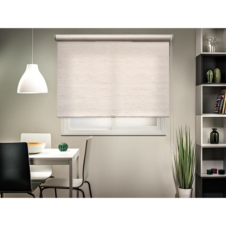 Store enrouleur tamisant Nature 135 x 250 Santorini | Maisons du Monde