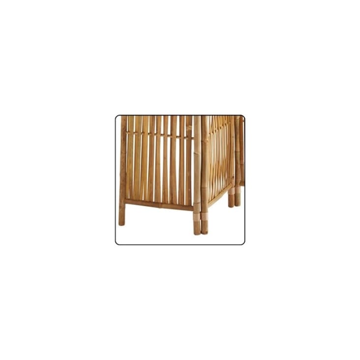 Biombo interior de bambú natural 180x160cm | Maisons du Monde
