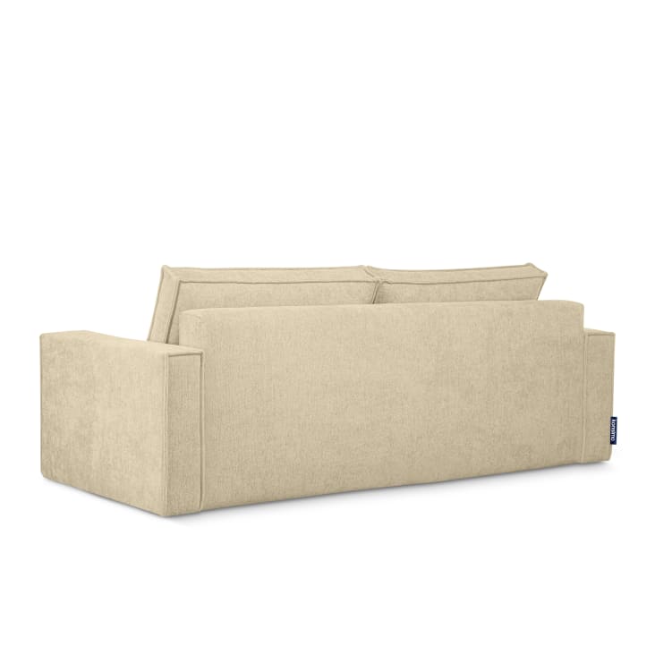 Sofa 3 Sitzer, mit Schlaffunktion, Modern, dunkelcreme NAPI II ...