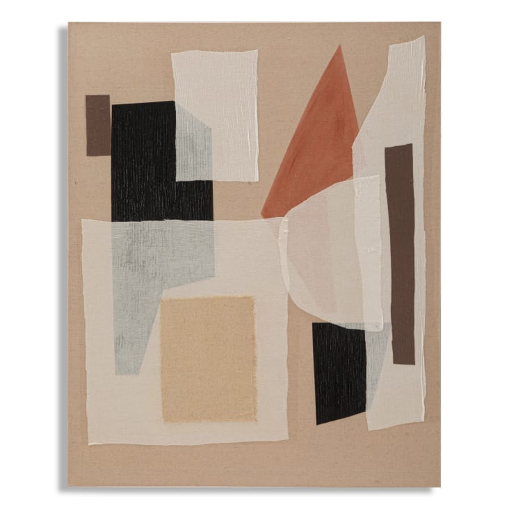 Dipinto su tela multicolore astratto cm 80x2,8x100 REDY | Maisons du Monde