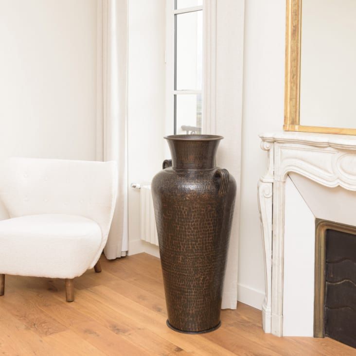 Vase mit Henkeln L45cm H1m Kupfer Honore | Maisons du Monde