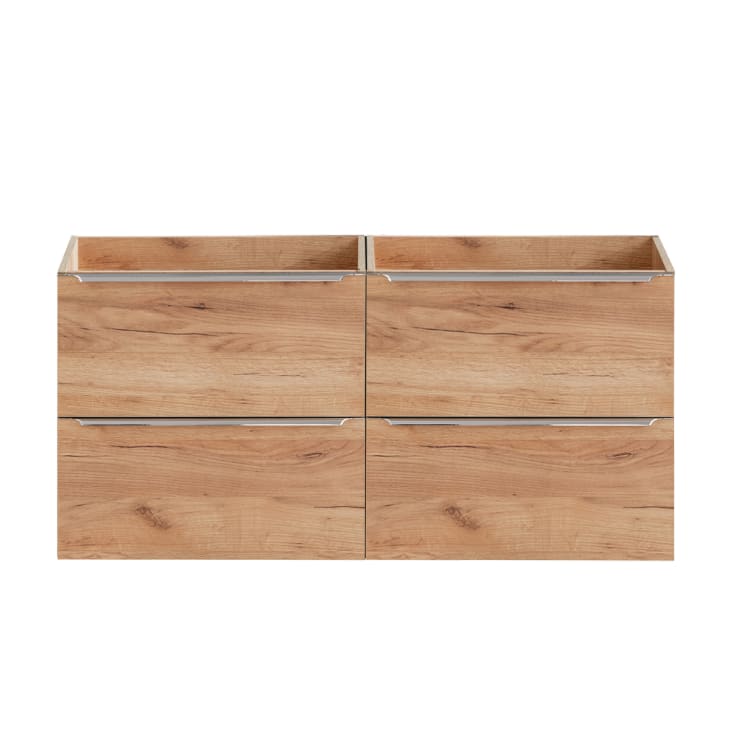 Mobile bagno senza lavabo effetto legno marrone 120cm April | Maisons ...