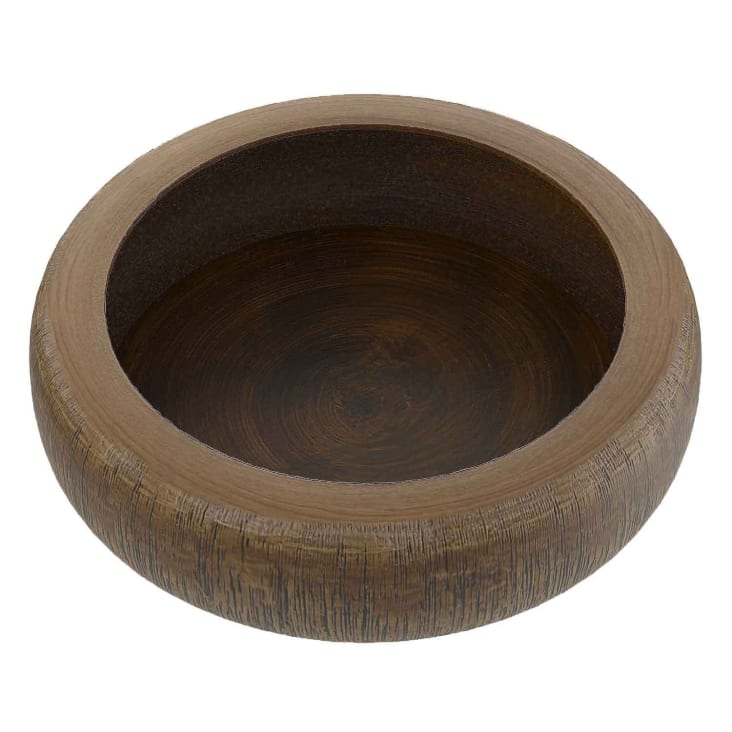 Coupelle vide-poches design imitation bois LAGOS | Maisons du Monde