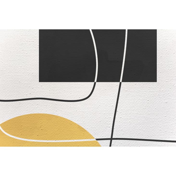 Set de 3 toiles 60x40 soleil abstrait SOL ABASTRACTO | Maisons du Monde