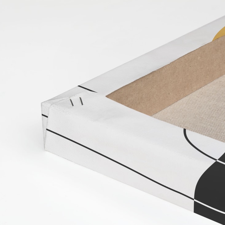 Set de 3 toiles 60x40 soleil abstrait SOL ABASTRACTO | Maisons du Monde