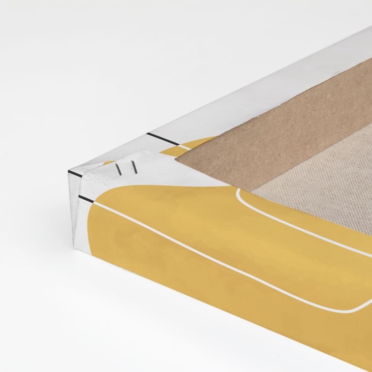 Set de 3 toiles 60x40 soleil abstrait SOL ABASTRACTO | Maisons du Monde