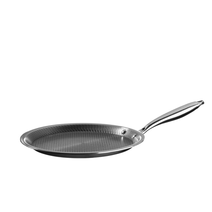 Crêpe-Pfanne aus Edelstahl, silber HESTIA | Maisons du Monde