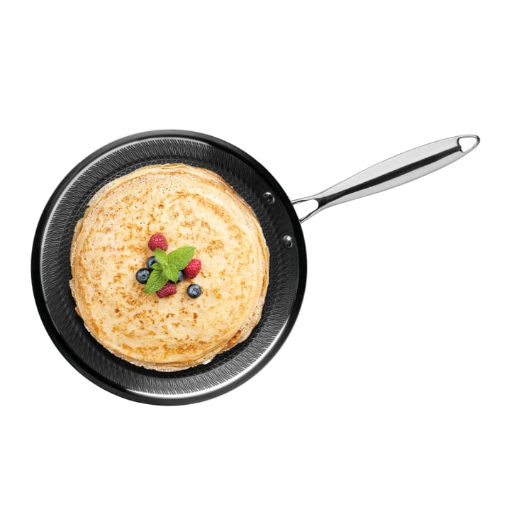 Crêpe-Pfanne aus Edelstahl, silber HESTIA | Maisons du Monde
