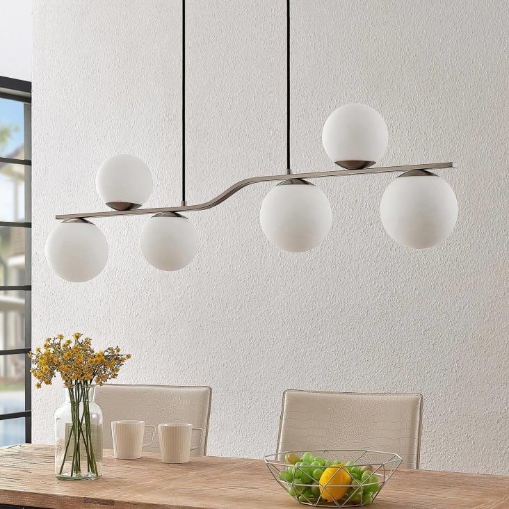 Suspension en Verre Gris Avalyn | Maisons du Monde