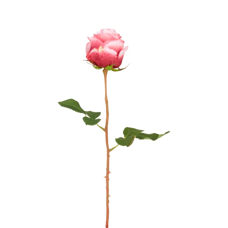 Tallo de rosa artificial rosa viejo h49 Kate | Maisons du Monde