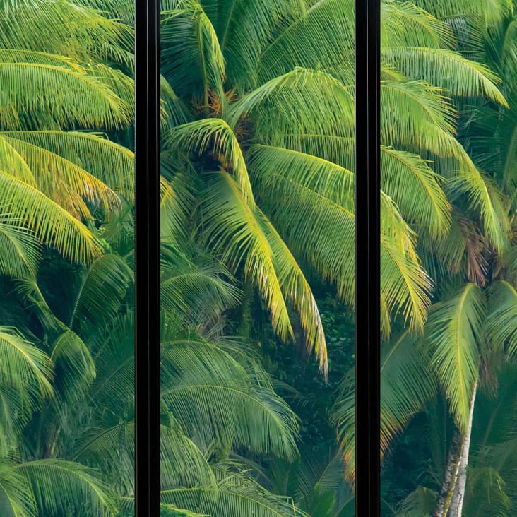 Carta da parati, finestra su bambù 156x270 cmcm | Maisons du Monde