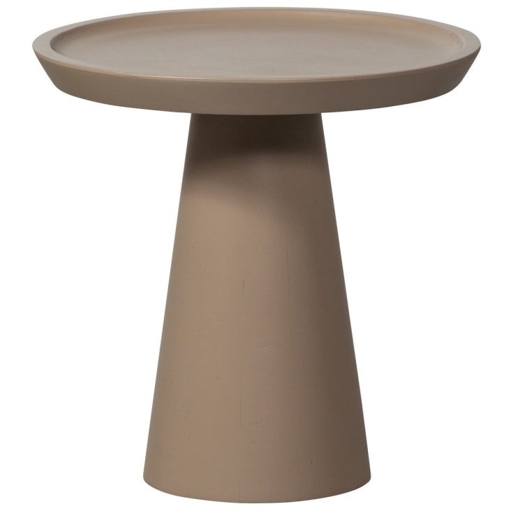 Table d'appoint ronde en bois ø45 cm - Marron Coffee a gogo | Maisons ...