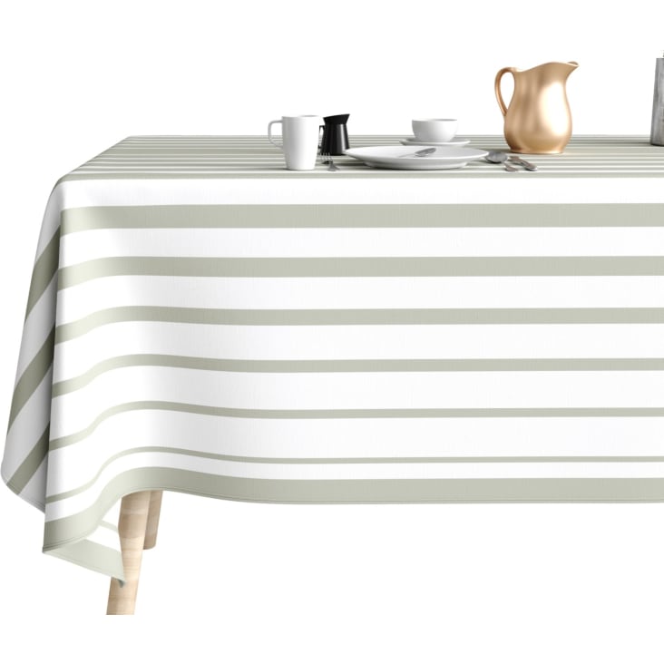 Nappe Coton Anti Tache 140x250 Levan Diamant Nappe_levan | Maisons du Monde