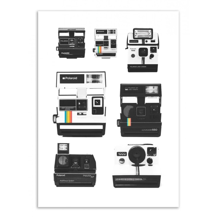 Affiche 30x40 cm - Instant camera Collection - Florent Bodart Florent ...