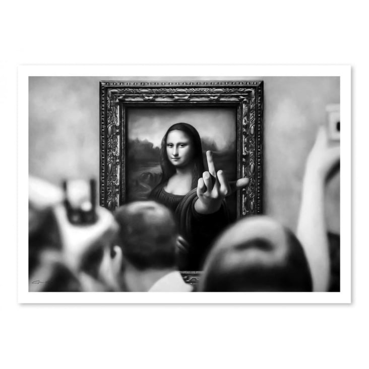 Affiche 30x40 cm - Mona Fed up - Alexandre Granger Alexandre granger ...