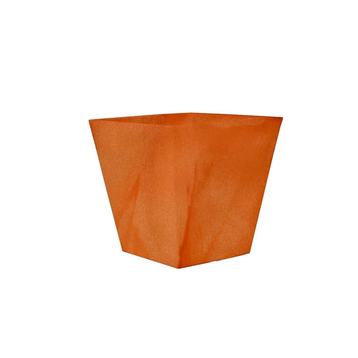 Macetero cuadrado estilo vintage muy resistente terracota 30x30x28 cm ...
