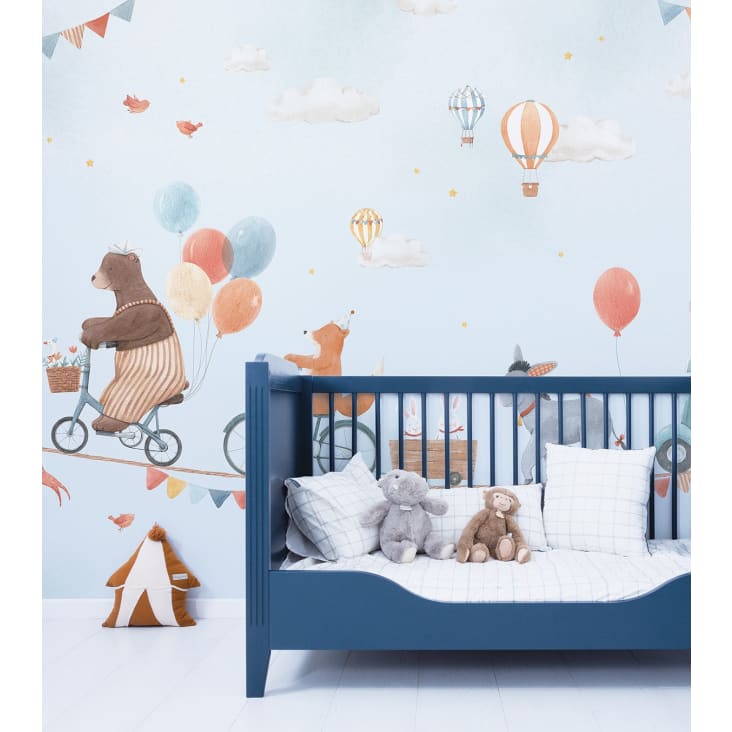 Papel pintado panorámico con estampado 400x300cm Gentle friends ...