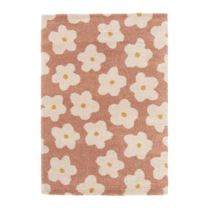 Tapis enfant épais et confortable 120 x 170 Fleurs | Maisons du Monde