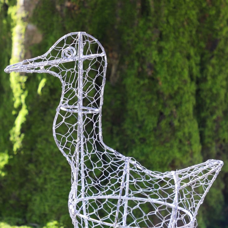 Taupière en métal gris 34 x 18 x 42 cm | Maisons du Monde