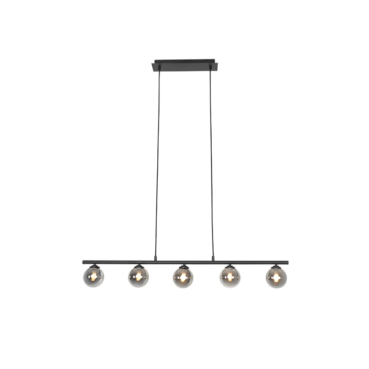Suspension en verre noir Athens | Maisons du Monde