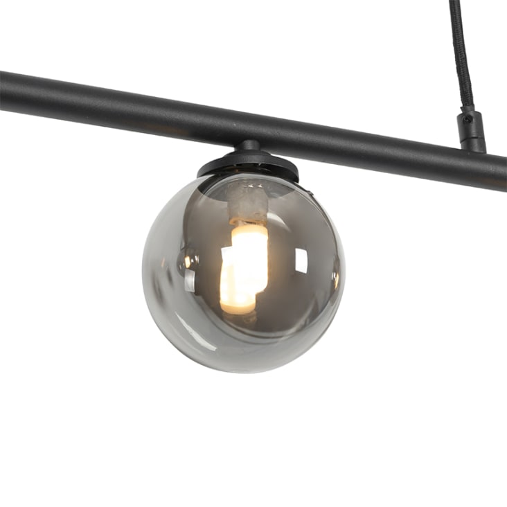 Suspension en verre noir Athens | Maisons du Monde