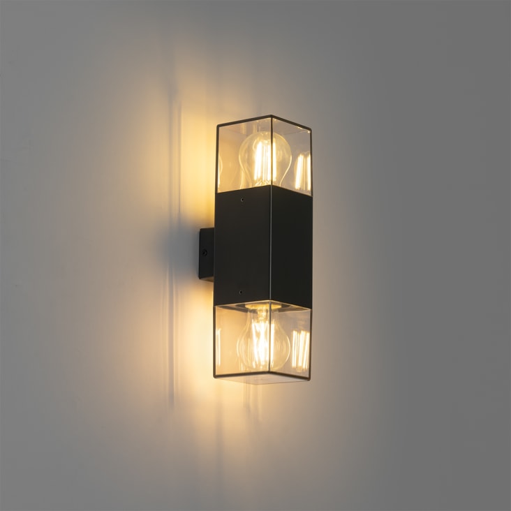 Applique extérieur en aluminium noir Denmark | Maisons du Monde