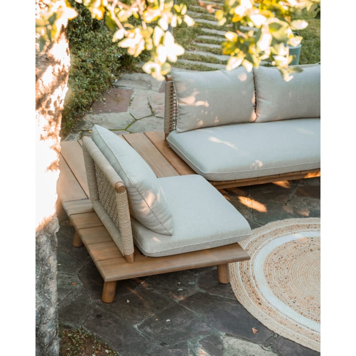 Table basse en bois 87,5x87,5cm Rodas | Maisons du Monde