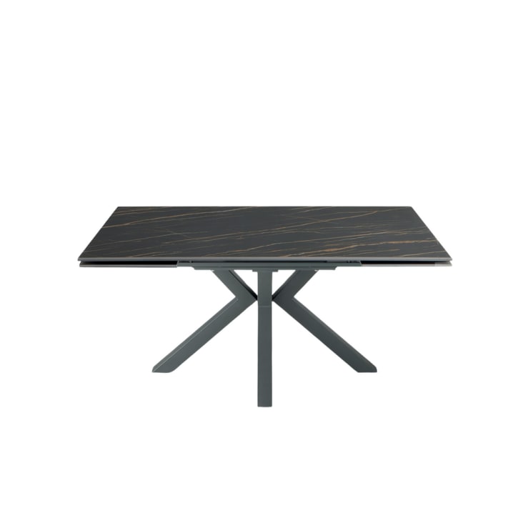 Tavolo allungabile in grès nero cm 160/240x90 76h Jacky | Maisons du Monde