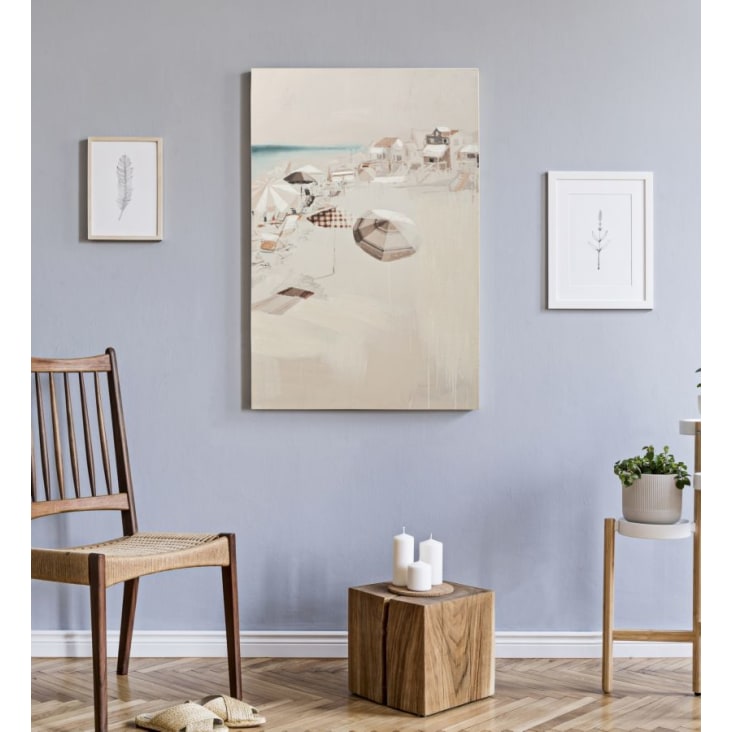 Cuadro playa multicolor cm 80x3x120 Beach | Maisons du Monde