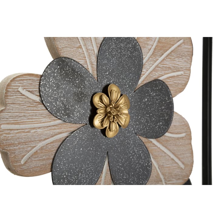 Pannello decorativo 3D in metallo nero con cornice cm 27x2,5x70 Divaker ...