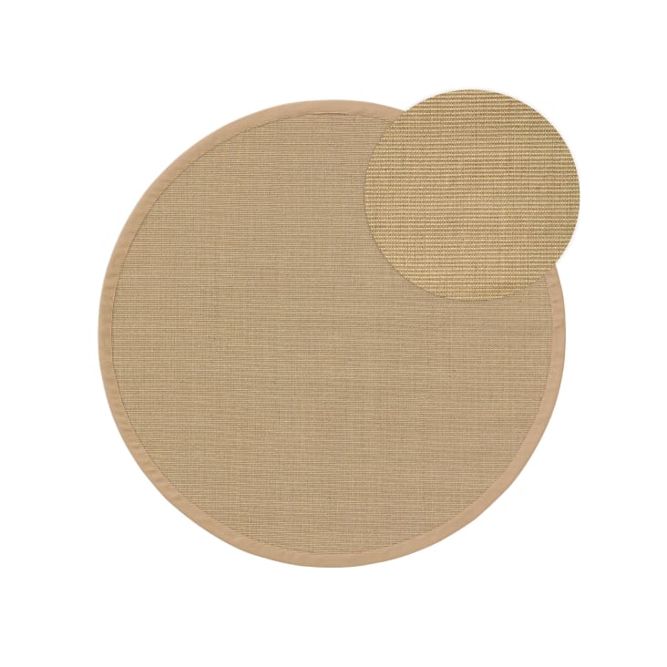 Sisalteppich cream D 250 rund SANA | Maisons du Monde