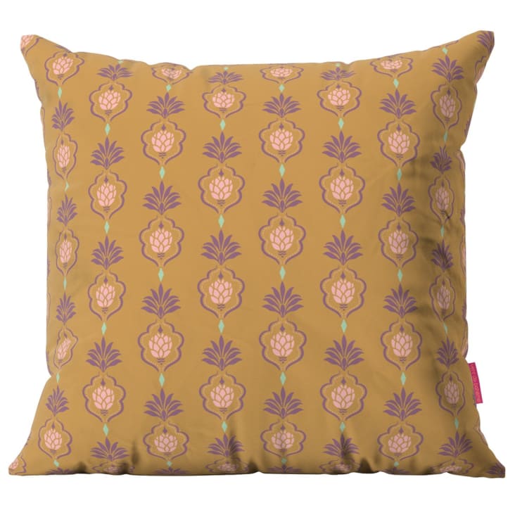 Copricuscino da esterno con stampa grafica marrone 45x45 Victoria ...