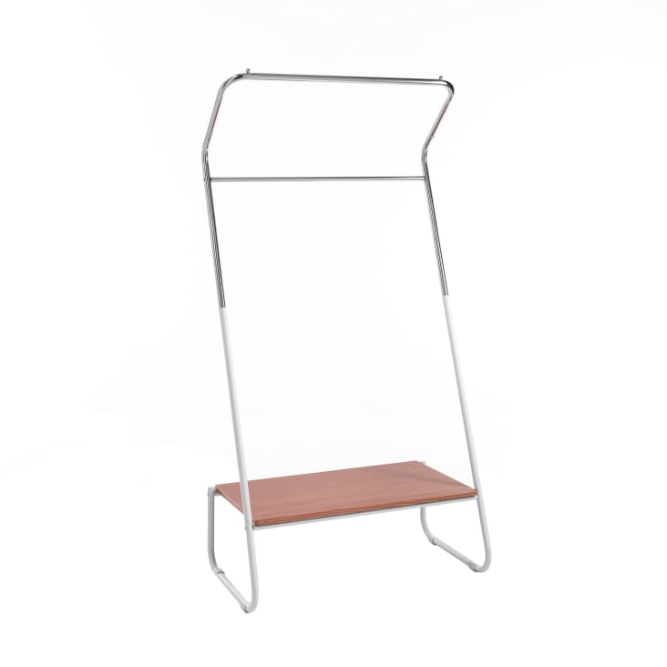 Stender in metallo bianco cm H.162 x L.80 x P.48 Dyle | Maisons du Monde