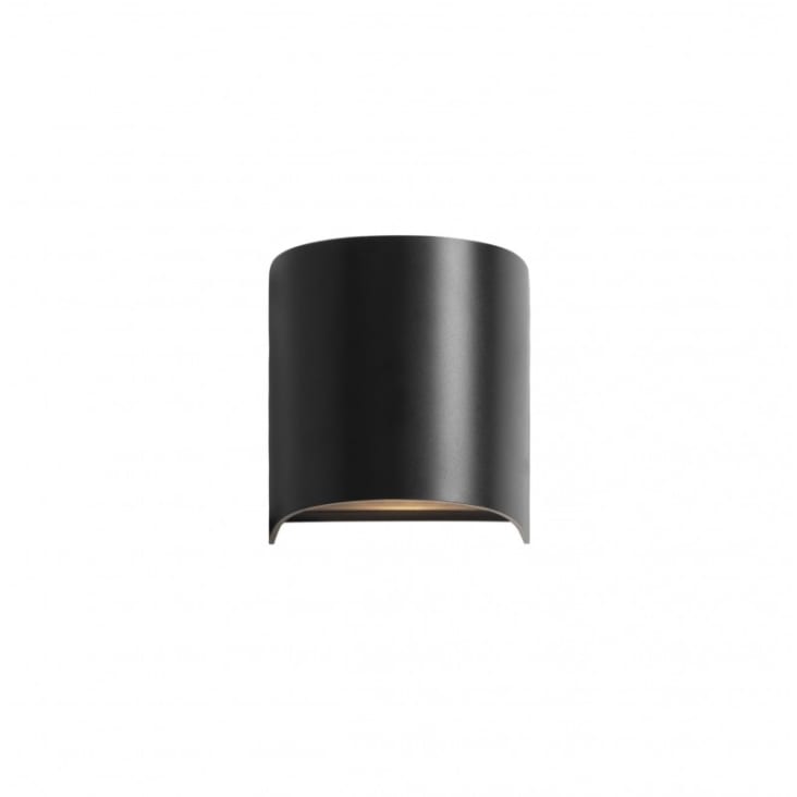 Applique Murale Extérieure PVC-Synthétique Noir 10x8x19 CM Foix ...