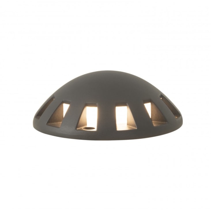 Foco suelo exterior led aluminio gris 15x15x5 cm Up | Maisons du Monde