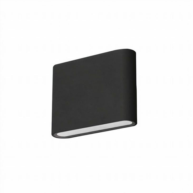 Applique LED Aluminium Gris 11x3x9 CM Slim | Maisons du Monde