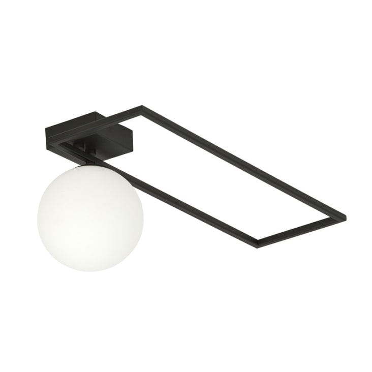 Deckenleuchte im modernen Stil mit Metallstruktur und 1 Kugel Merli ...