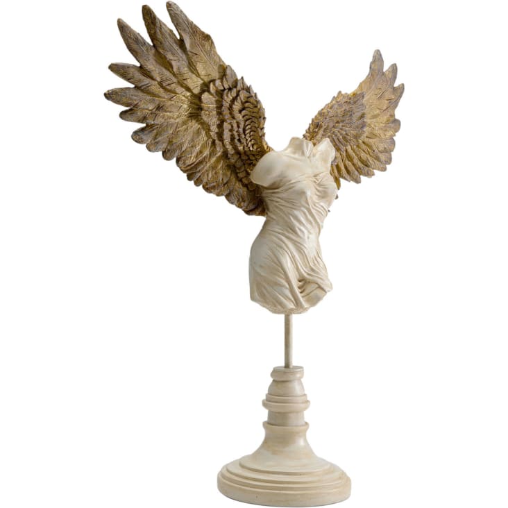 Statuette femme ailée en polyrésine Guardian angle | Maisons du Monde