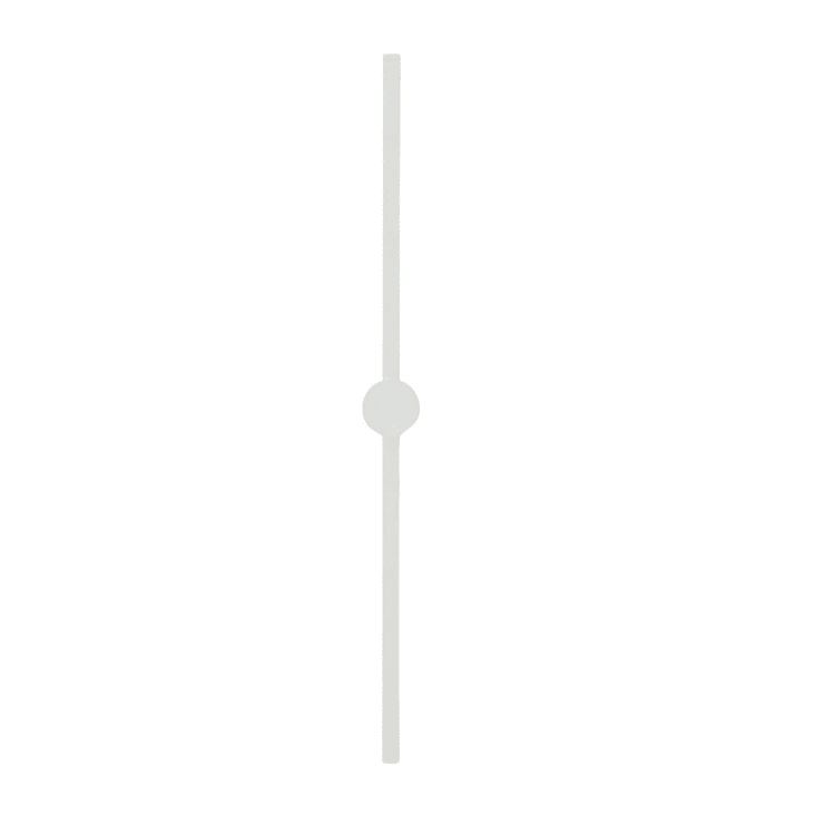 Applique en métal et aluminium blanc 80 cm Eydon | Maisons du Monde