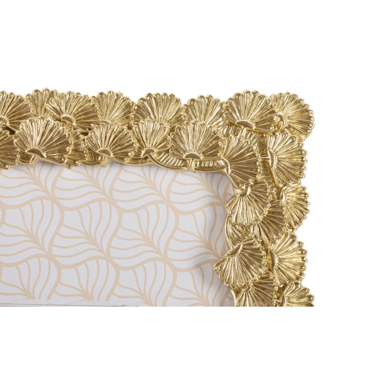 Cornice in resina dorata con foglioline cm 20,2x1,8x25 Tame | Maisons ...