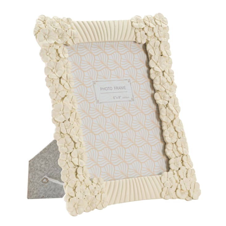 Cornice in resina beige con fiori e linee cm 22,8x2x28 Cempak | Maisons ...