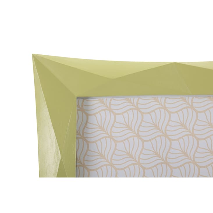 Marco de fotos de resina verde 26,8x2,5x31,5 cm Greeny | Maisons du Monde