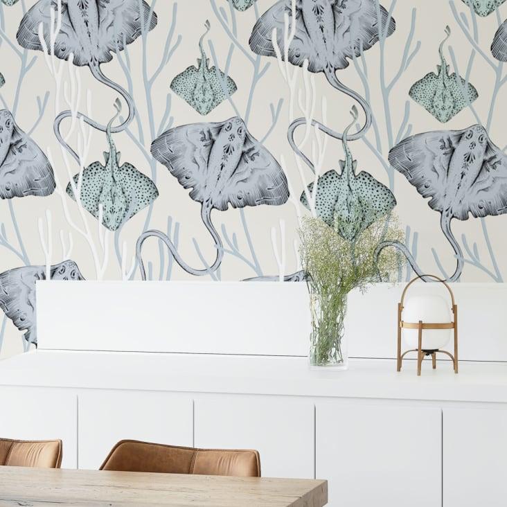 Papier peint panoramique narinari beige 525x250cm | Maisons du Monde