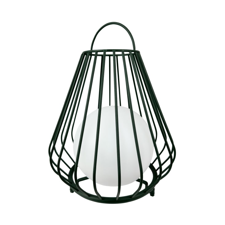 Lanterne solaire en métal vert Evesham | Maisons du Monde