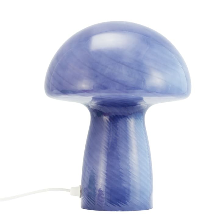 Lampe à poser en verre bleu Jenny | Maisons du Monde